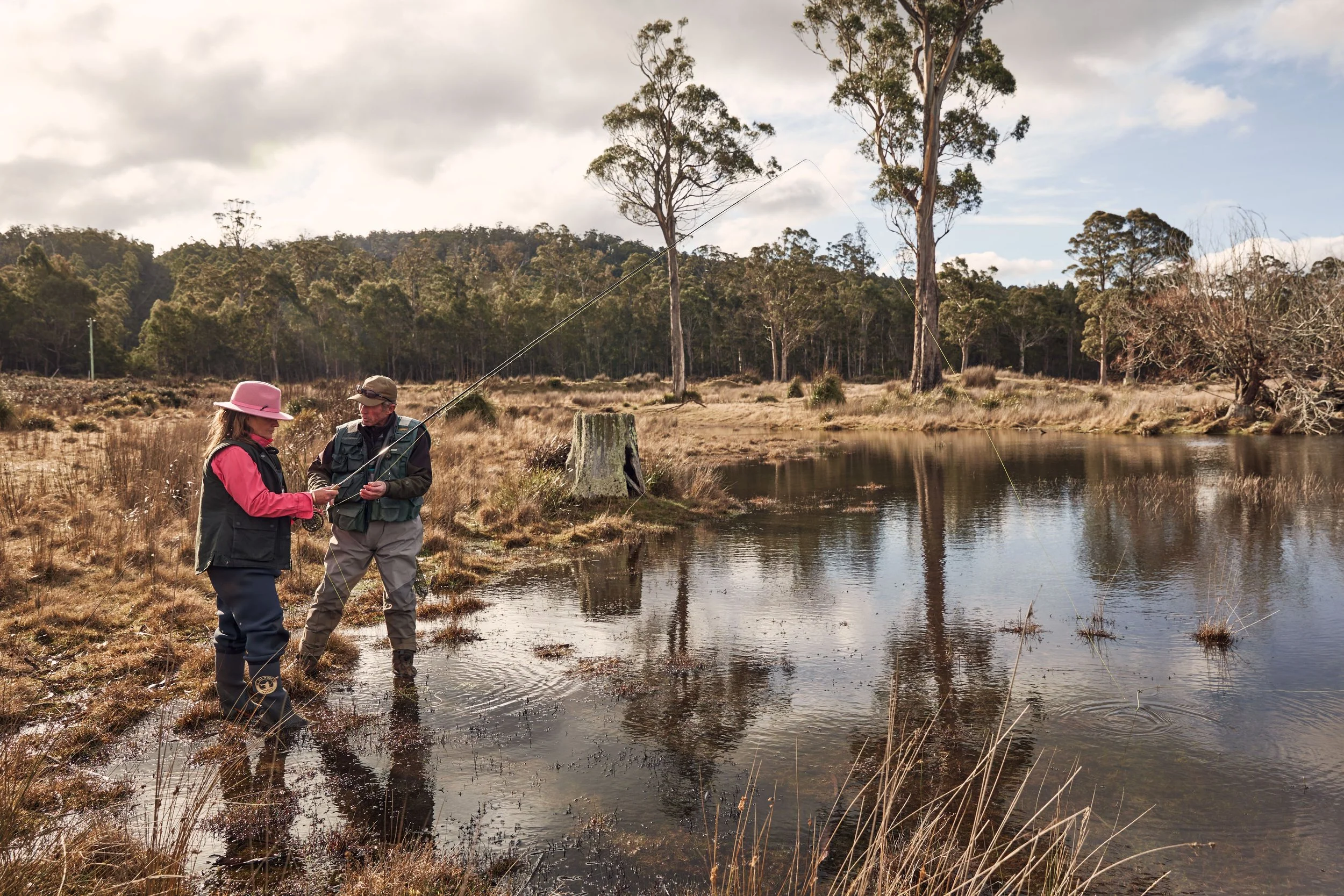 FLY FISHING TASMANIA — Currawong Lakes: Wilderness Escape