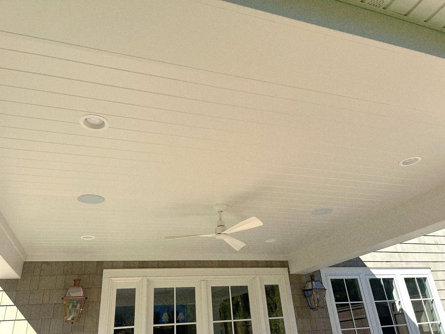 Soffit Porch Lids — Huff's Siding & Design