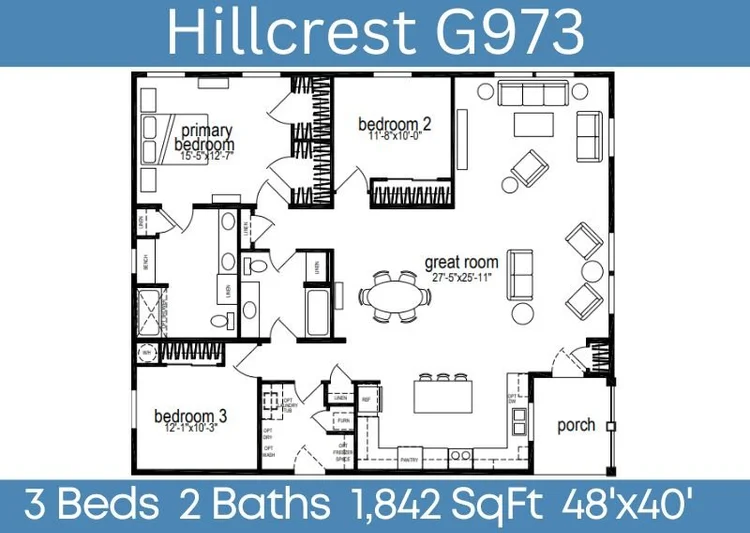 Triple Section Manufactured Homes — Skyline Homes of Nampa