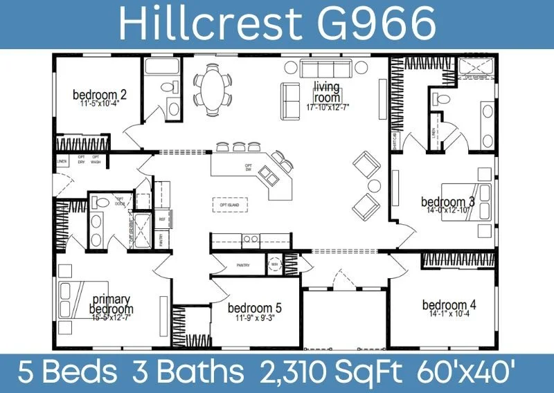 Triple Section Manufactured Homes — Skyline Homes of Nampa