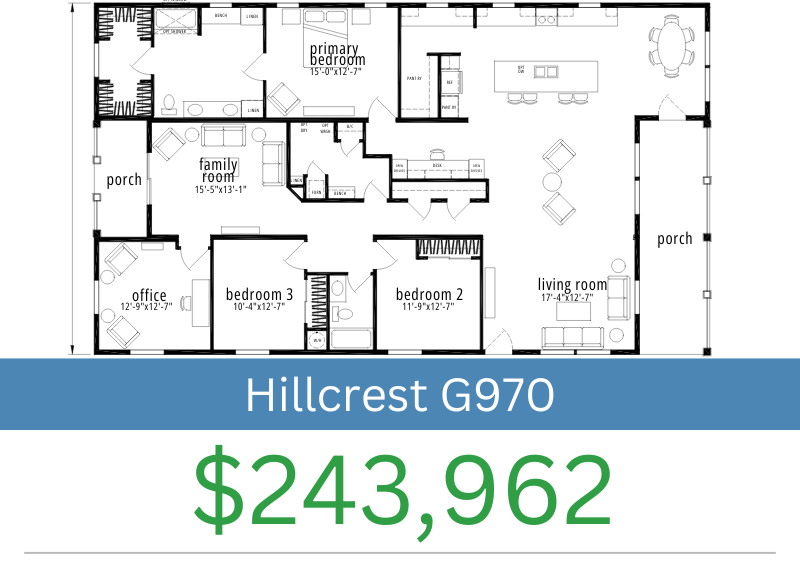 Triple Section Manufactured Homes — Skyline Homes of Nampa