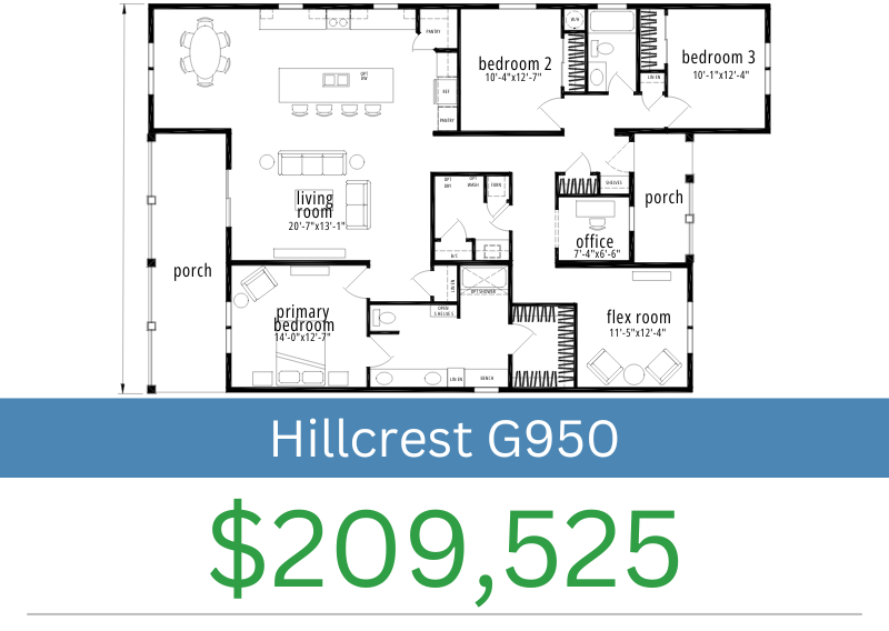 Triple Section Manufactured Homes — Skyline Homes of Nampa