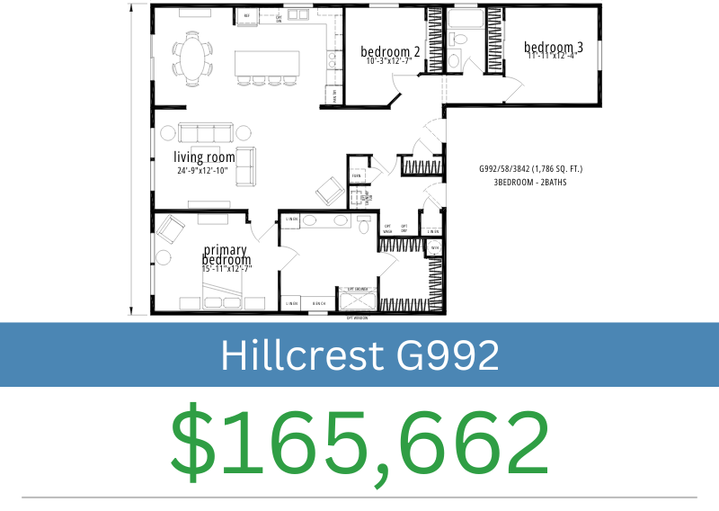 Triple Section Manufactured Homes — Skyline Homes of Nampa
