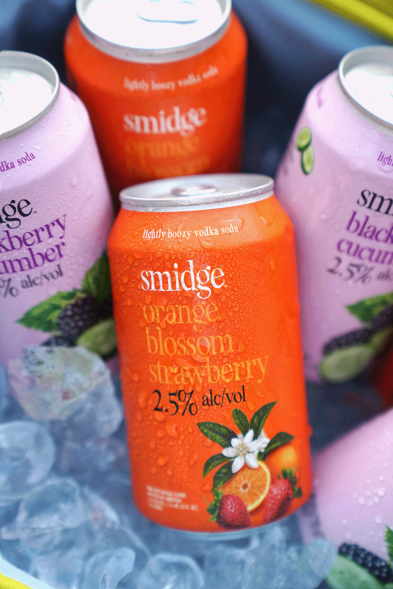 lightly boozy vodka soda | smidge beverage co.