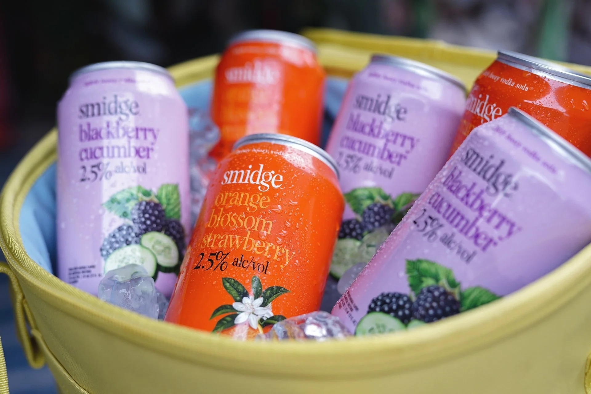 lightly boozy vodka soda | smidge beverage co.