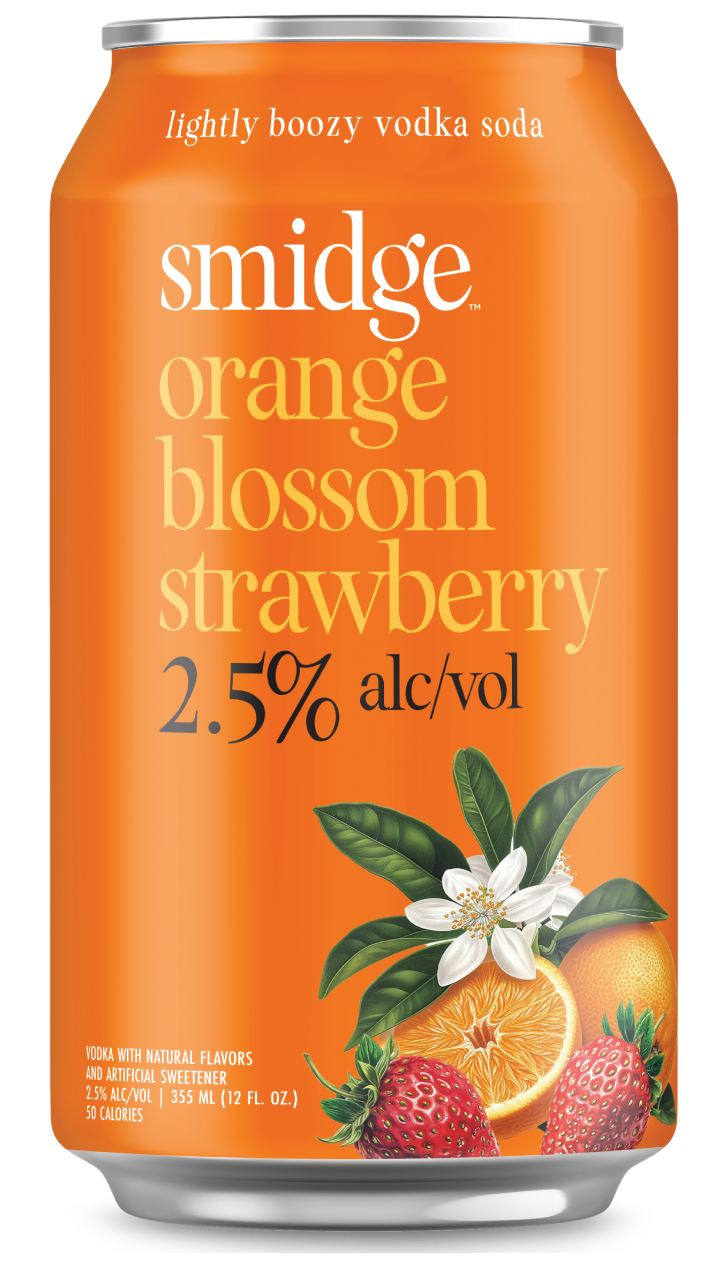 lightly boozy vodka soda | smidge beverage co.