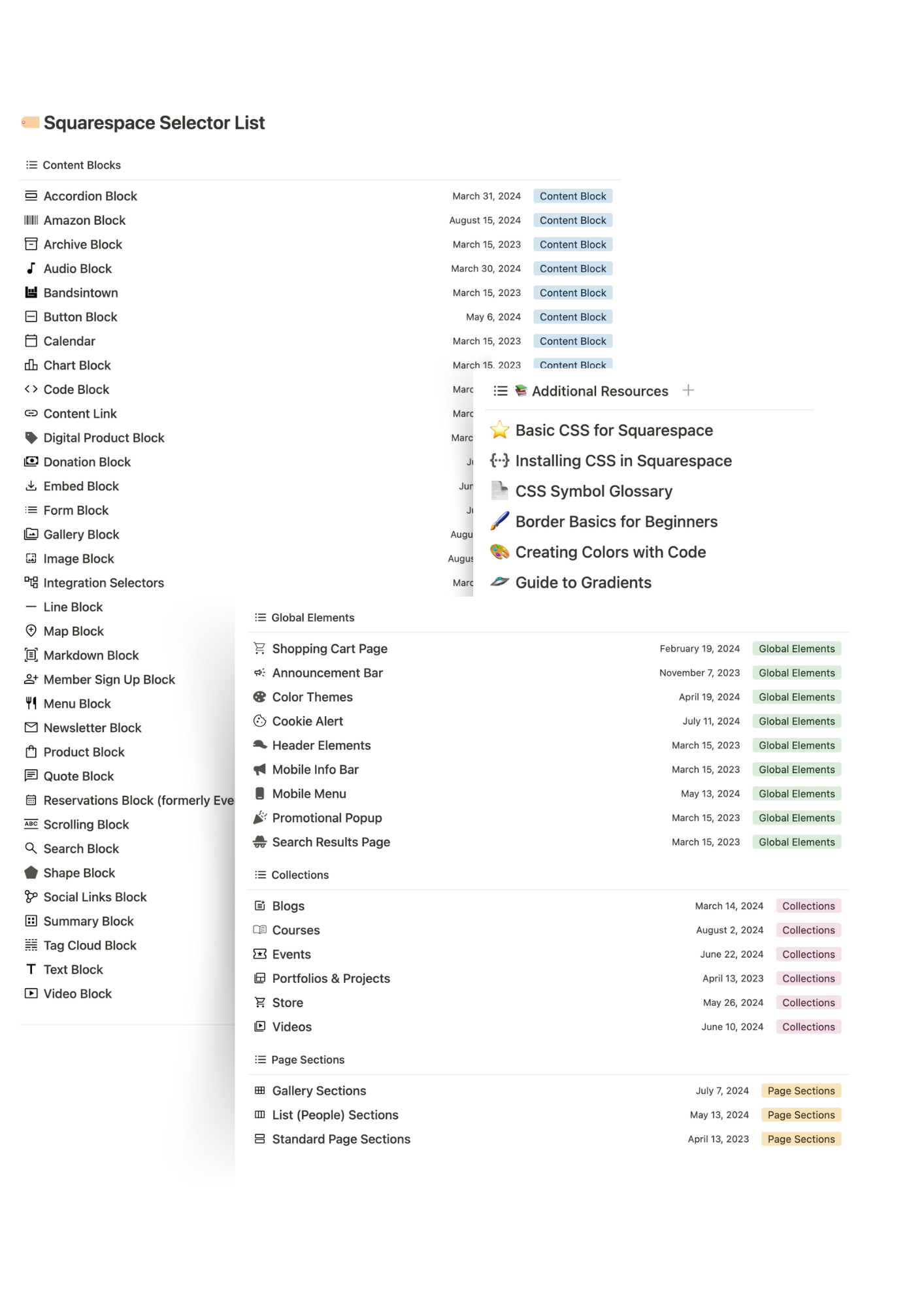 Becca's Squarespace Code Collection - The Ultimate Resource for ...