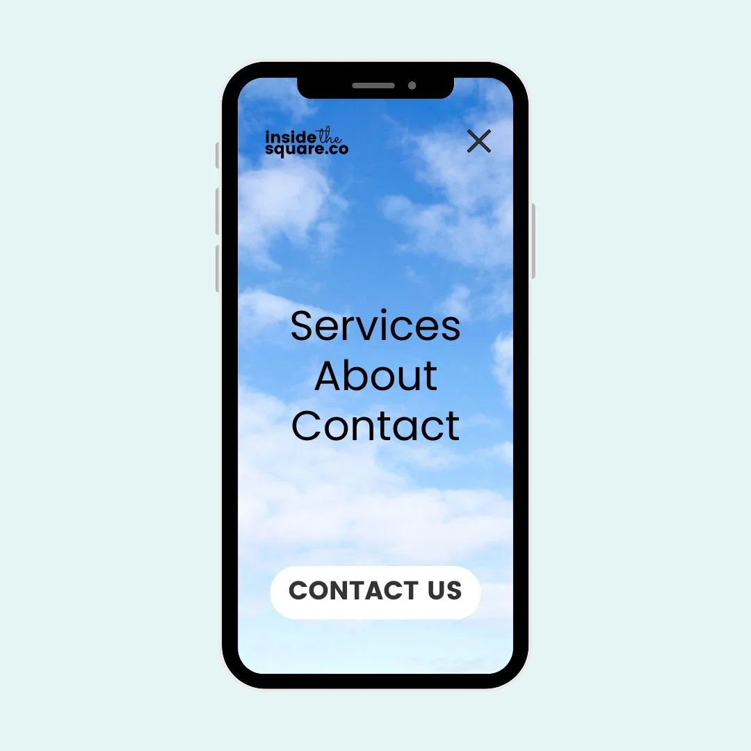 How to Add a Background Image to Your Mobile Menu in Squarespace ...