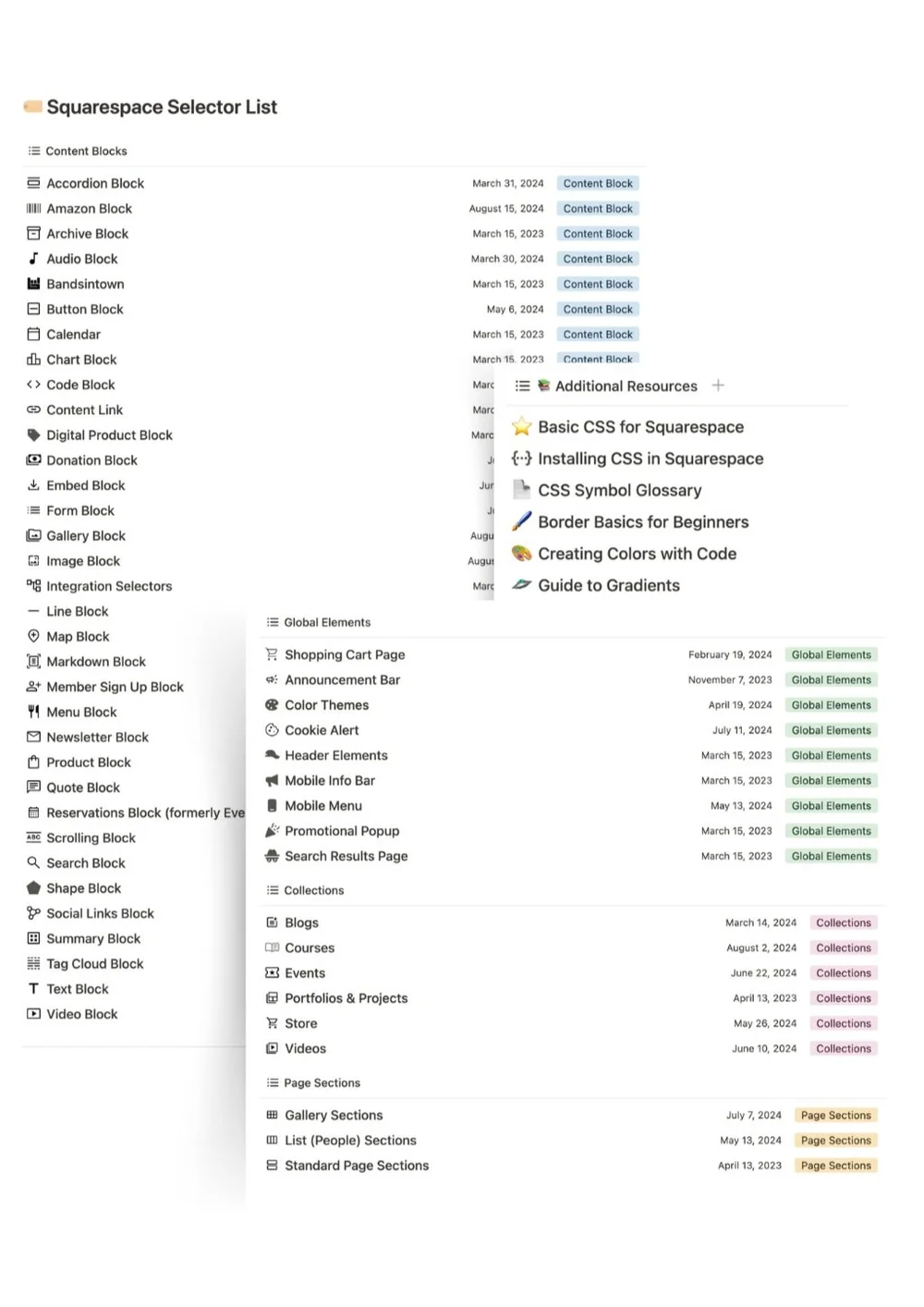 Becca's Squarespace Code Collection - The Ultimate Resource for ...