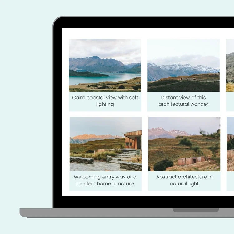 How to Customize Your Gallery Caption Style — insidethesquare.co - Free ...