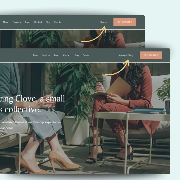 How to Change the Login Link Text in Squarespace (CSS Tutorial ...