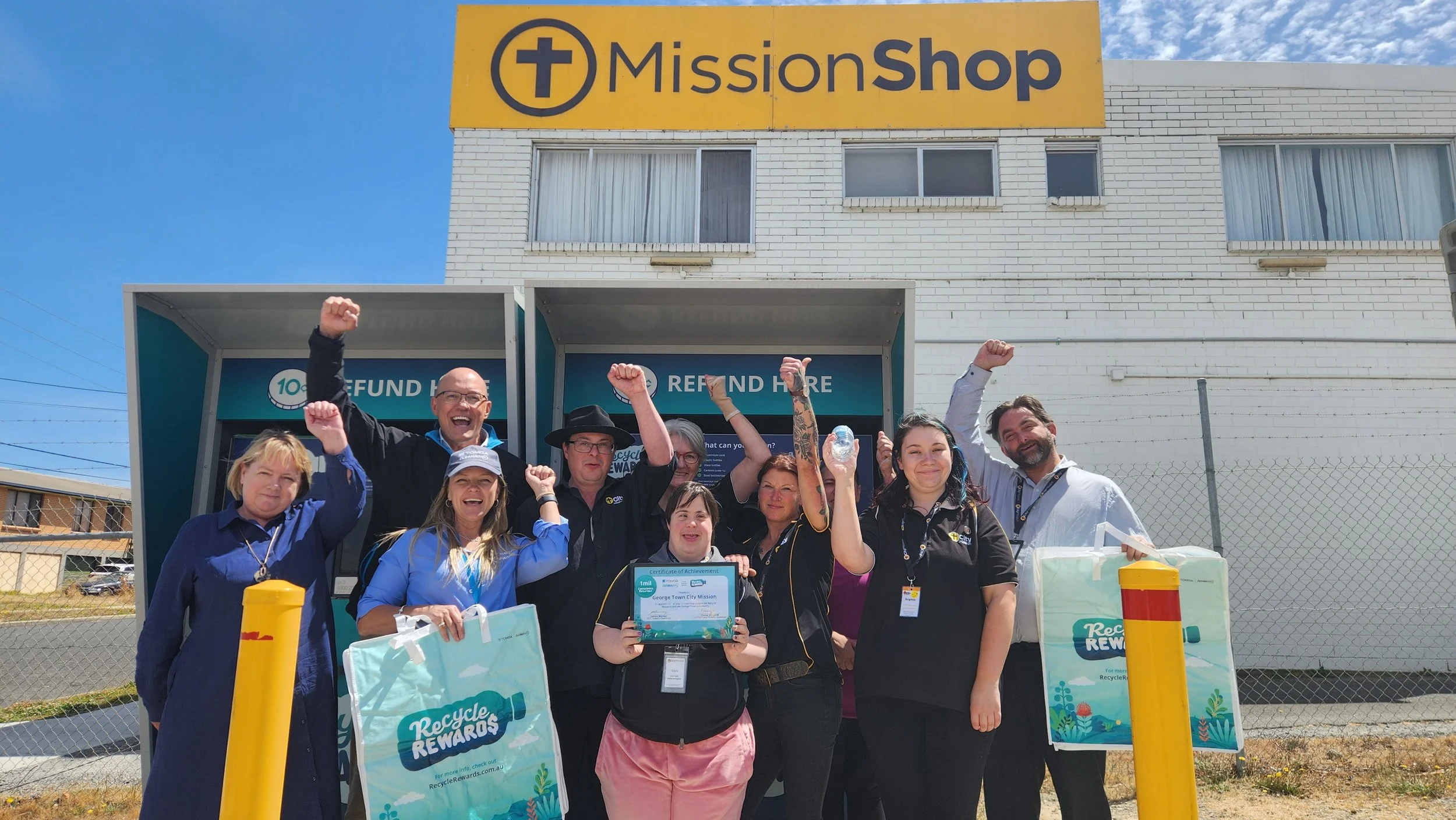 George Town Mission Shop celebrates 1,000,000 containers processed ...