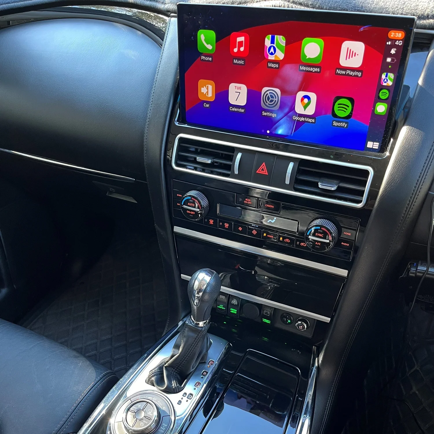 Android Head Unit & MY24 Camera Upgrades | Upgrade Y62 Nissan Patrol — Hydrographics WA