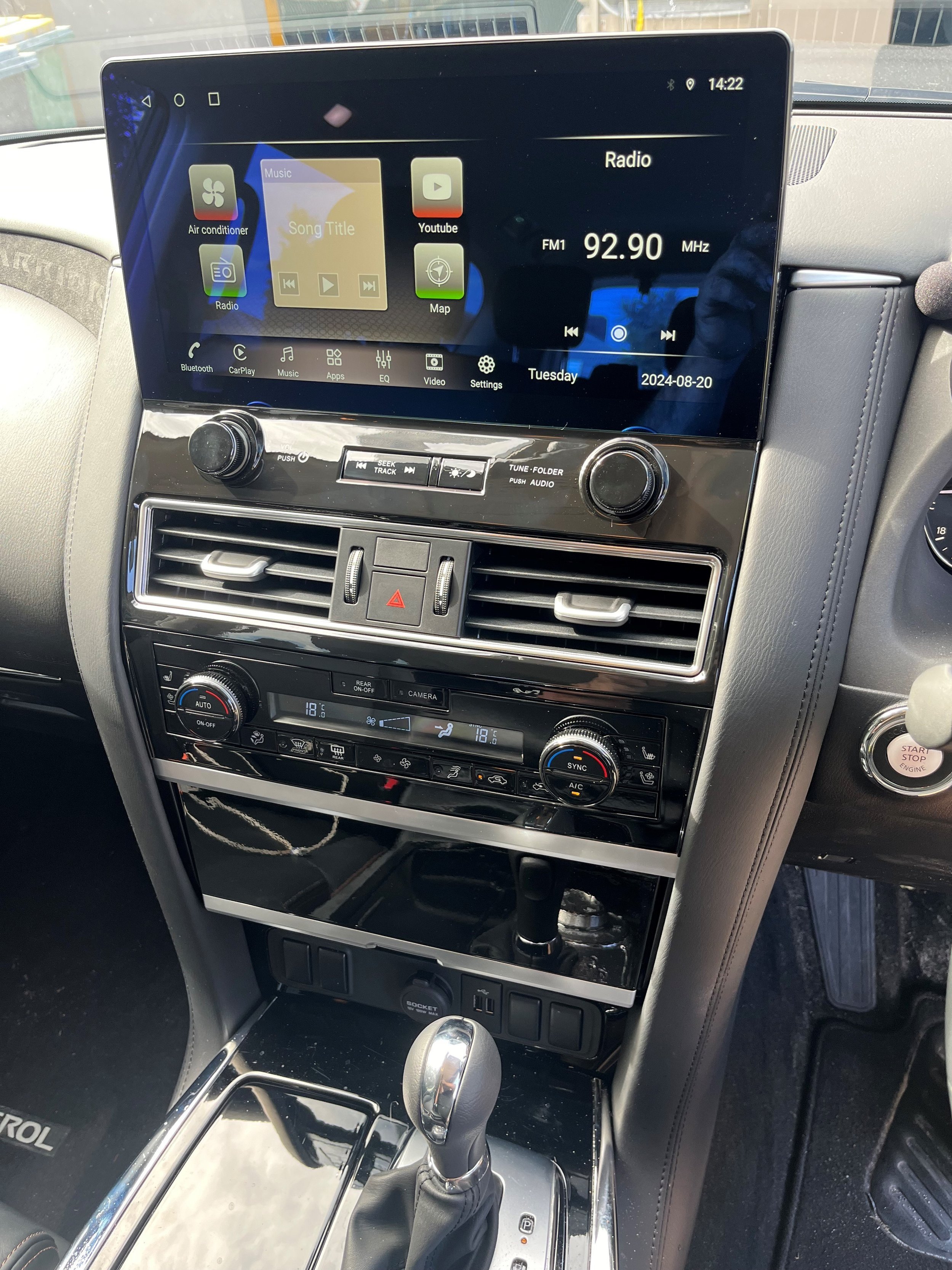 Android Head Unit & MY24 Camera Upgrades | Upgrade Y62 Nissan Patrol ...