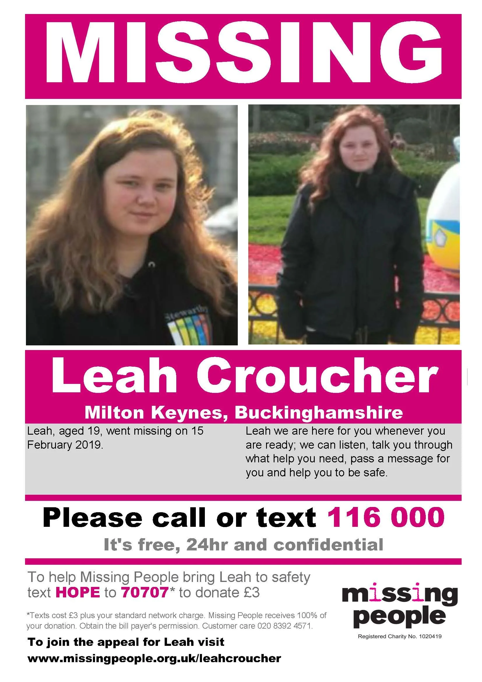 Missing People — Michael Arthey