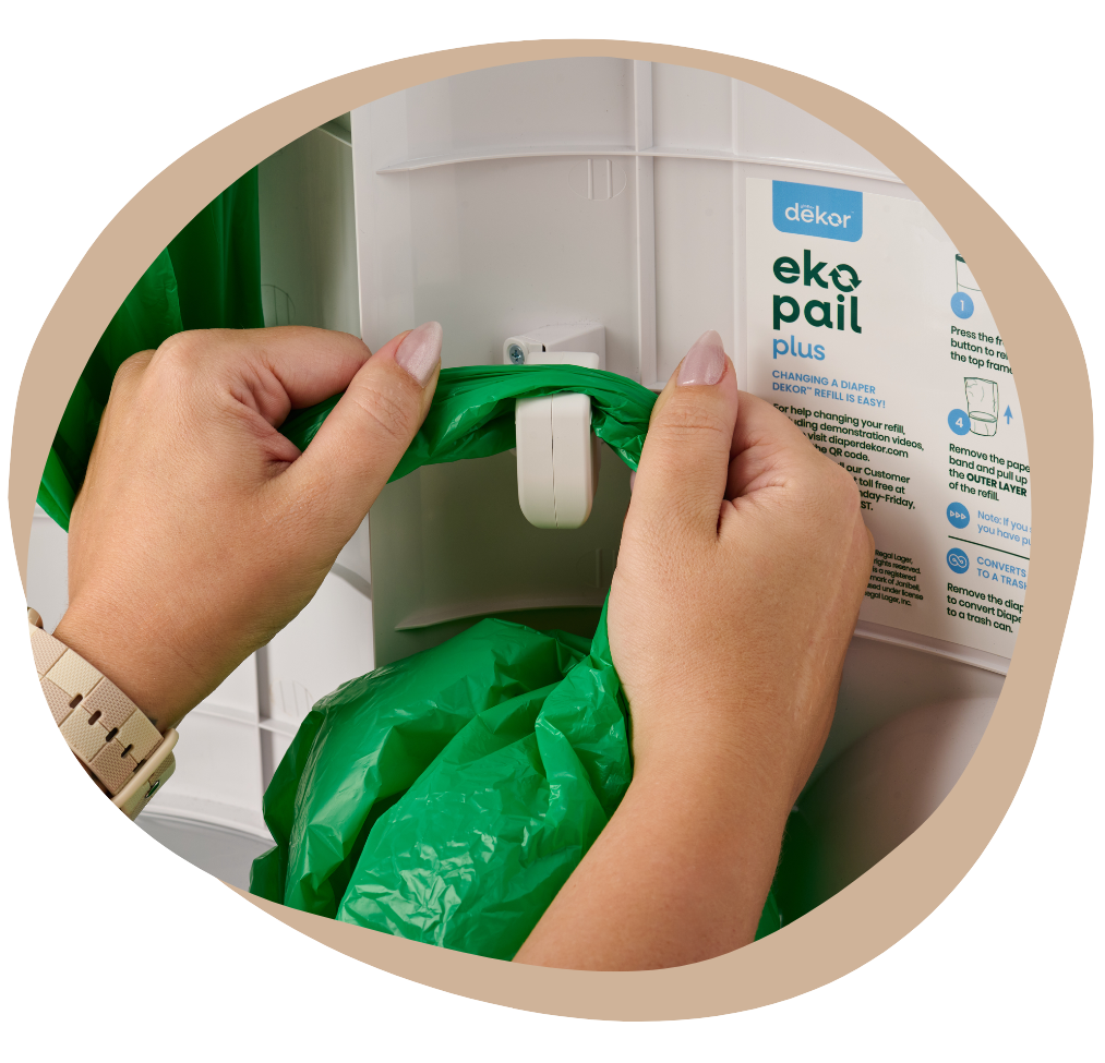 Diaper Pail Refills & Diaper Pail Bags | Dekor Eko Refills — Diaper ...