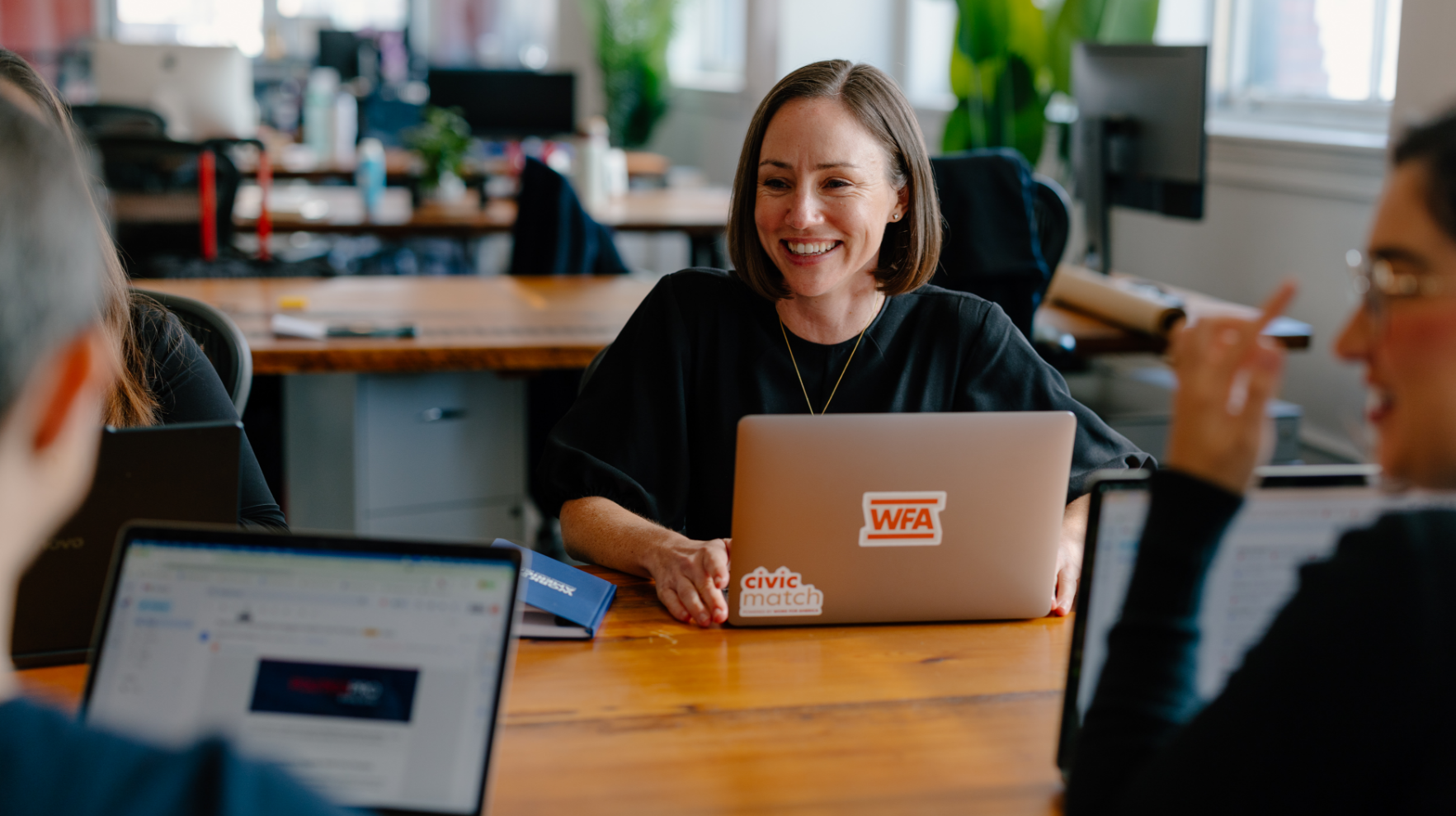 ABOUT — WORK FOR AMERICA