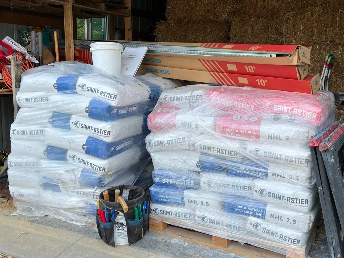 Lime Plasters For Straw Bale Building