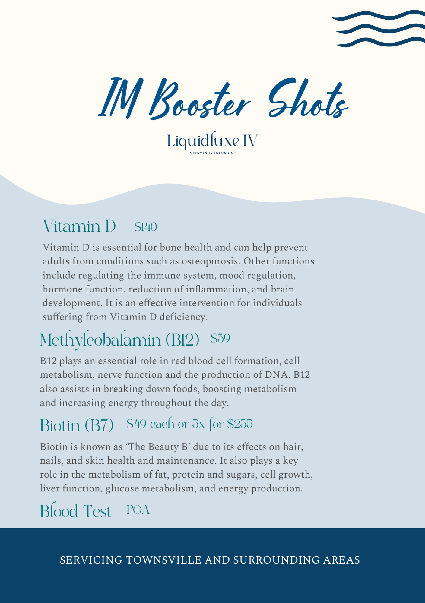 Drip Menu — Liquidluxe IV