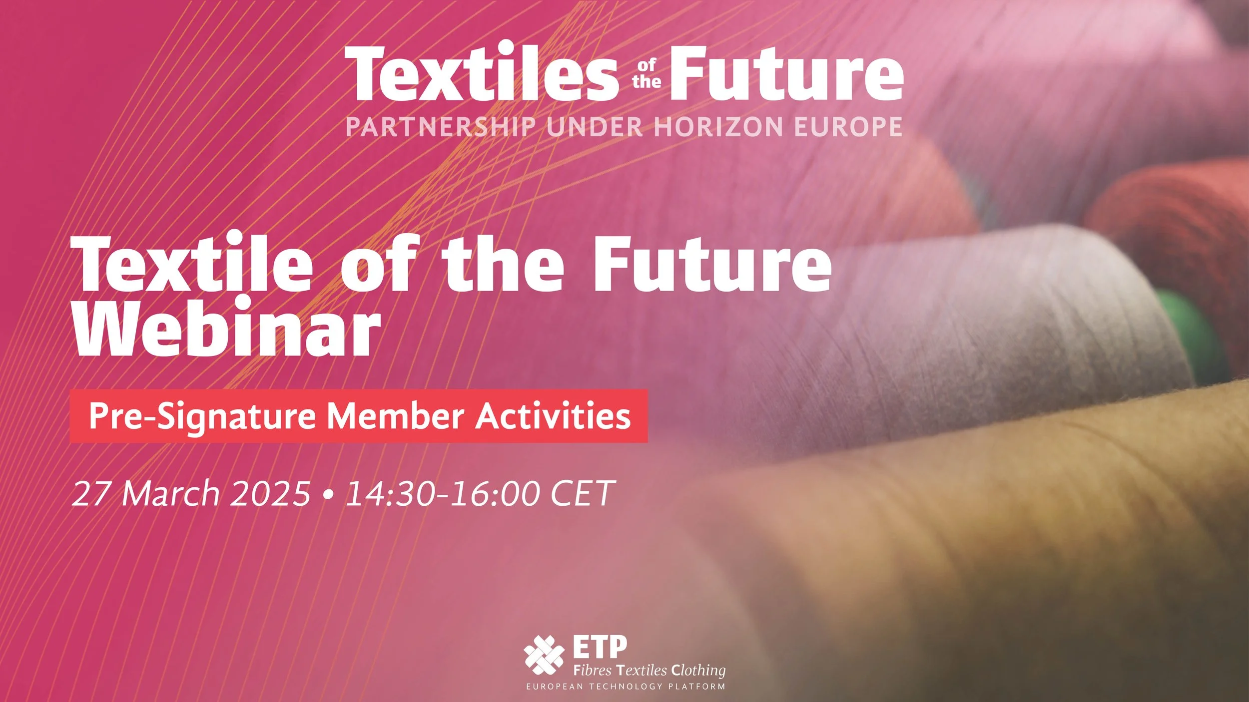 Textiles of the Future European Partnership — Textile ETP