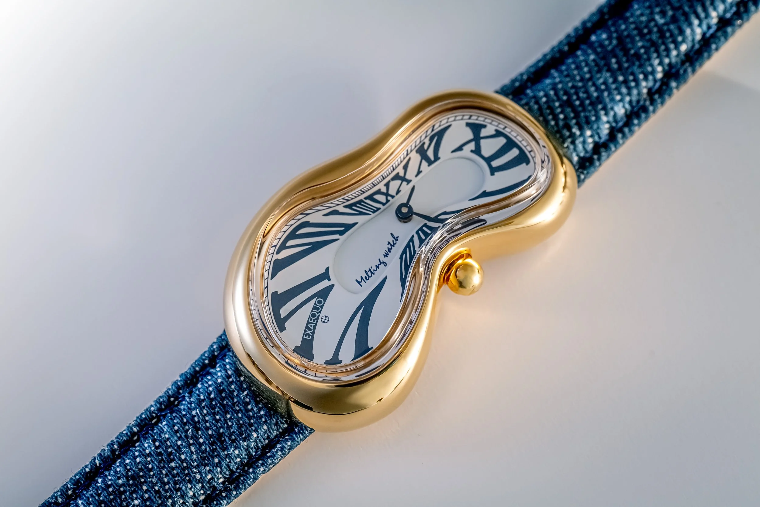 A Vintage Denim Twist: A New Exaequo Melting Watch — Luxury Watch Works