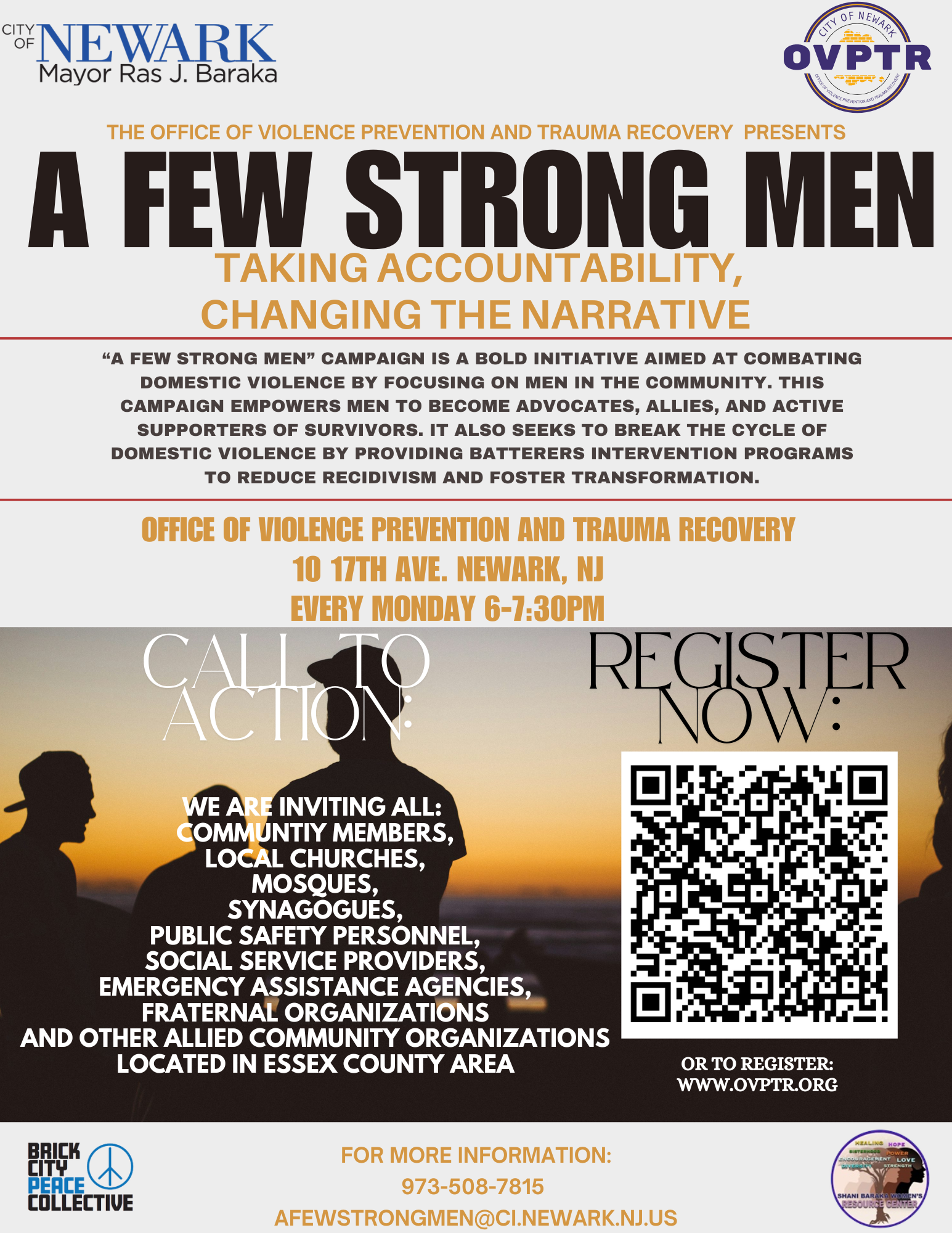 A FEW STRONG MEN — The Office Of Violence Prevention And Trauma Recovery