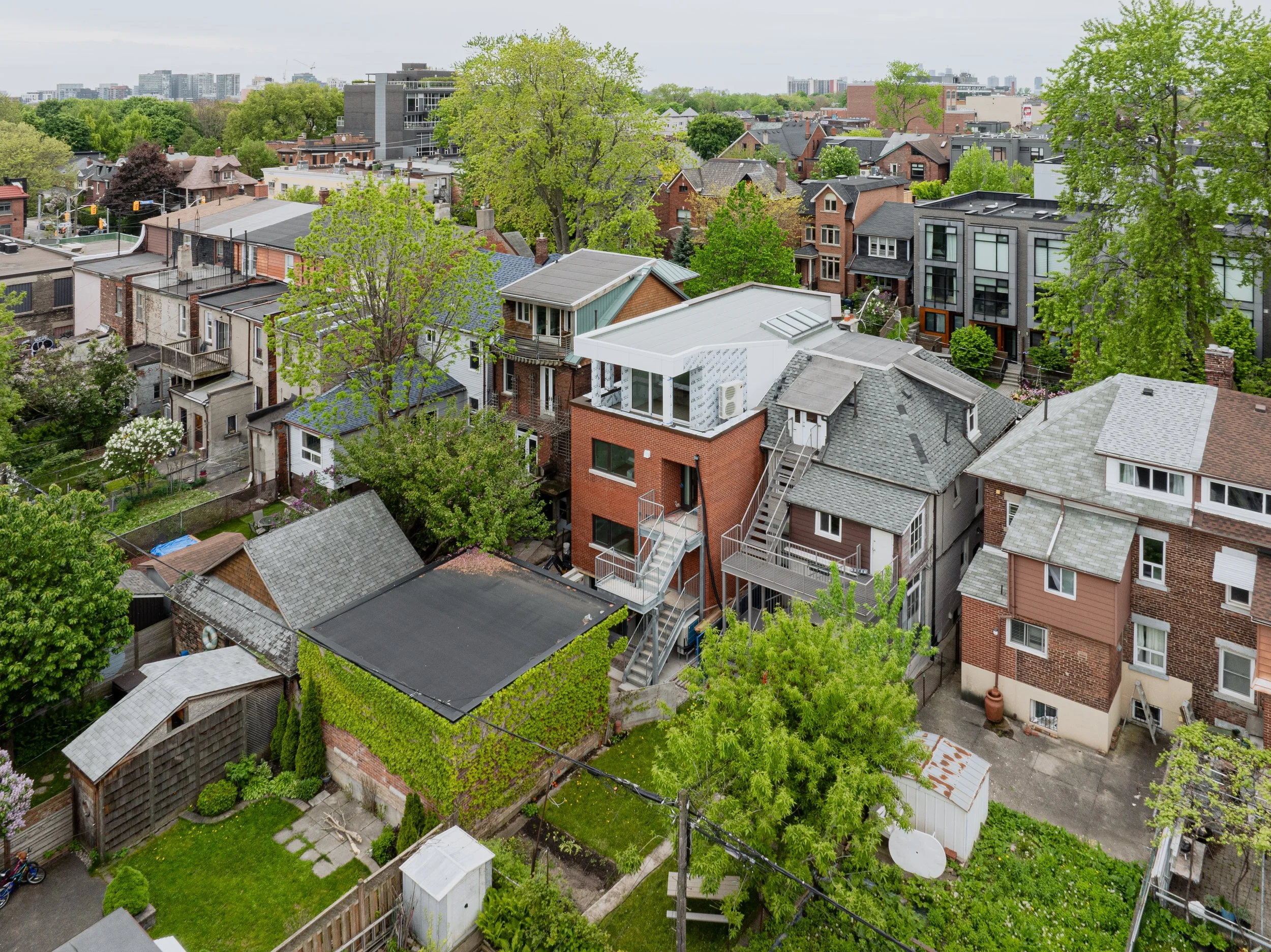 Modern fourplex development | Urban infill & missing middle housing — poiesis architecture