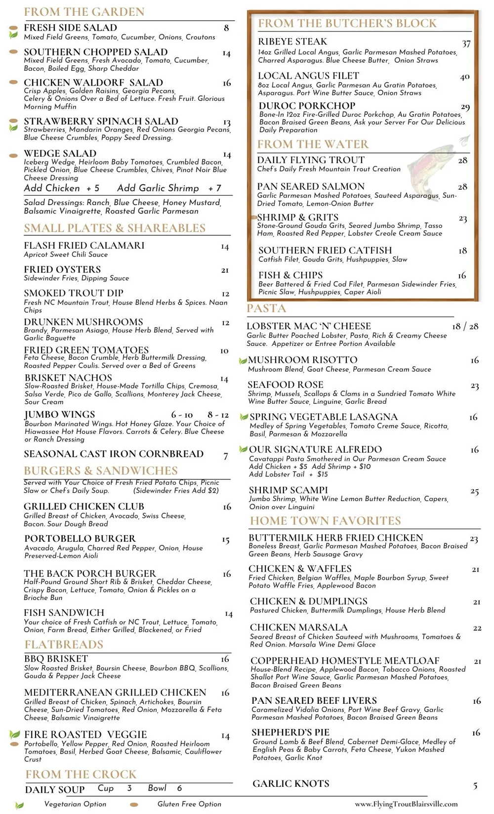 Restaurant — Copperhead Lodge