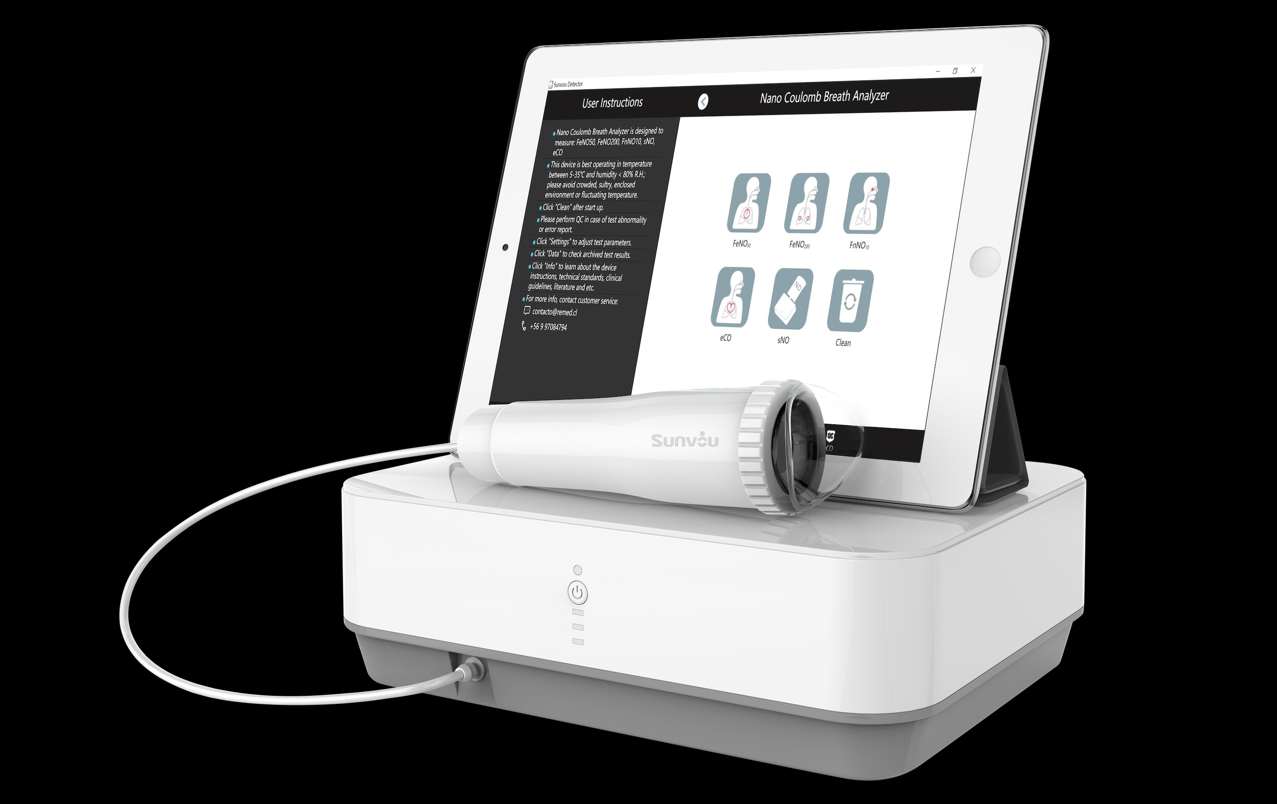 Sunvou Diagnostics | Breath Analyzers - FeNO Testing