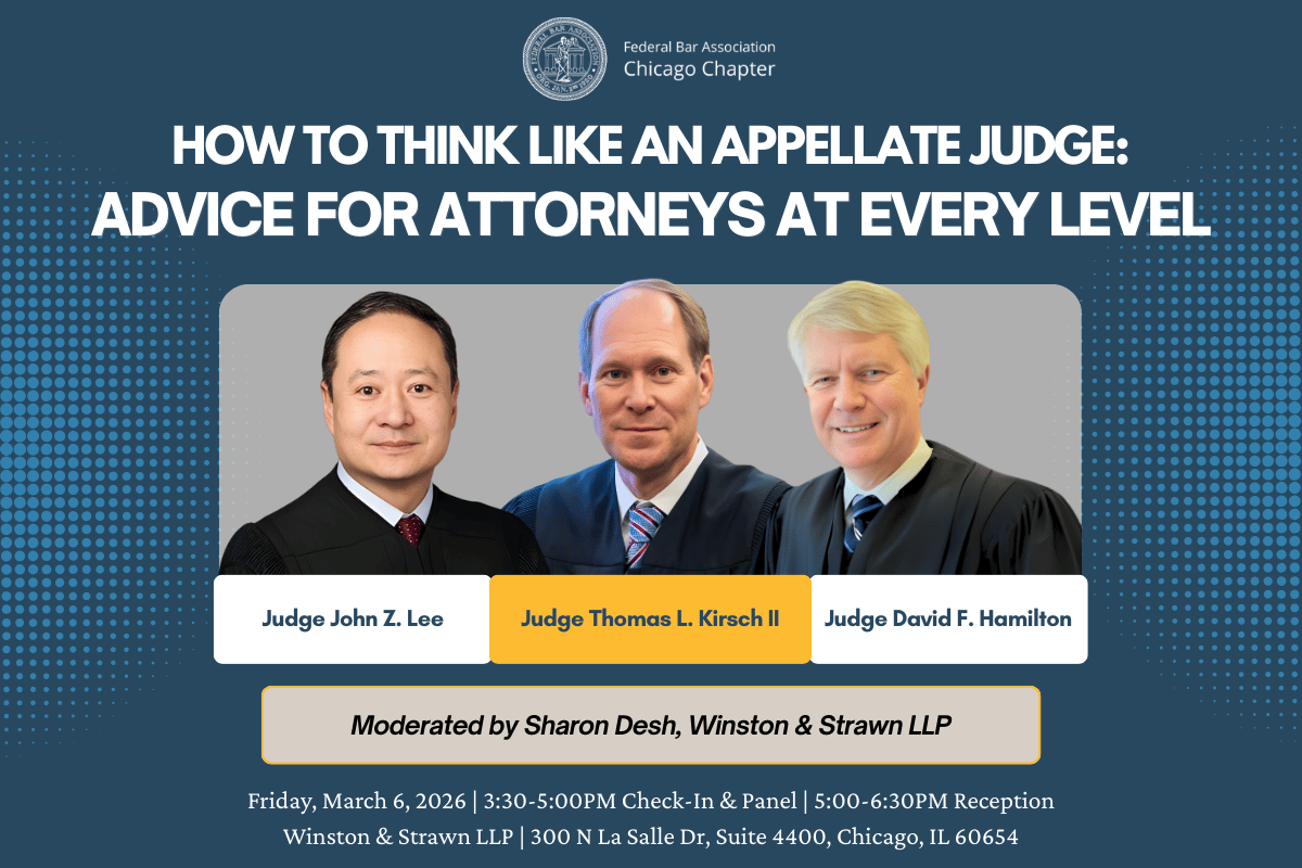 Events & CLE Opportunities | FBA Chicago Chapter