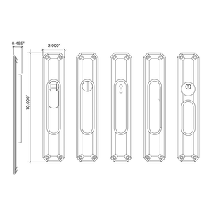 Premium Screen Door Locks & Latches | Von Morris Hardware — Von Morris ...