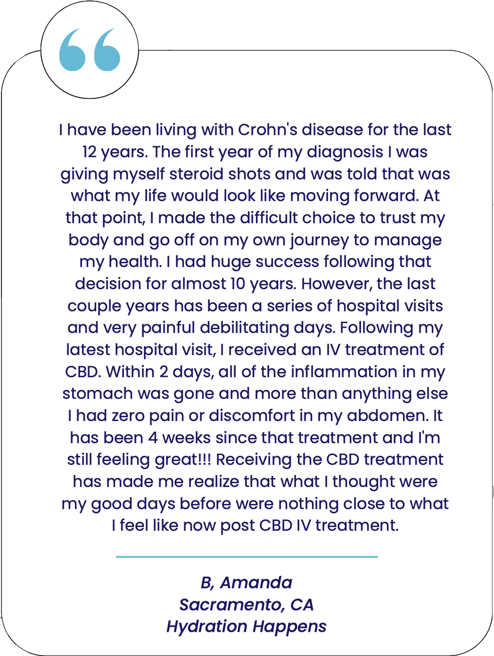 IV CBD Therapy — Recharged Functional Wellness IV Clinic