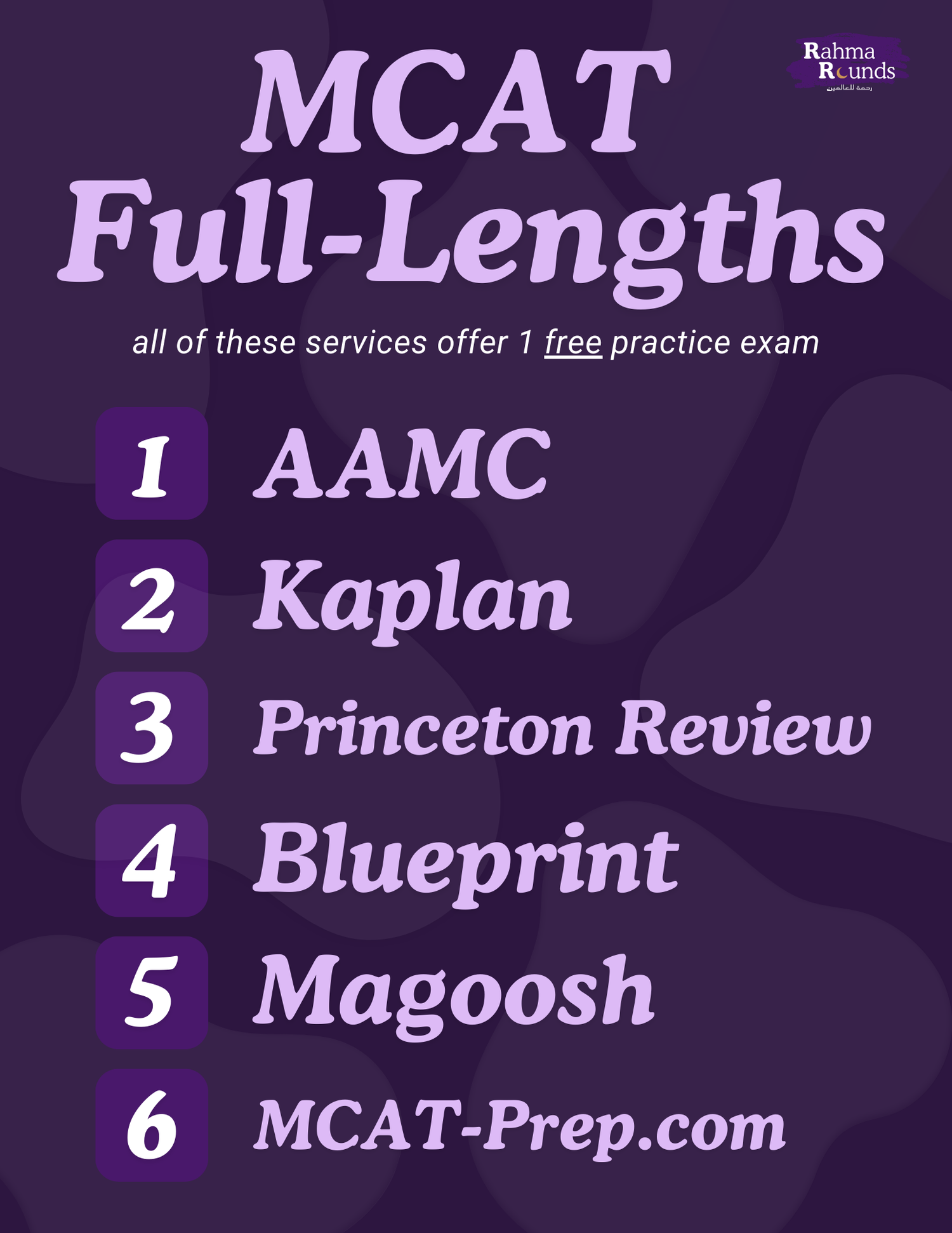 MCAT — Rahma Rounds