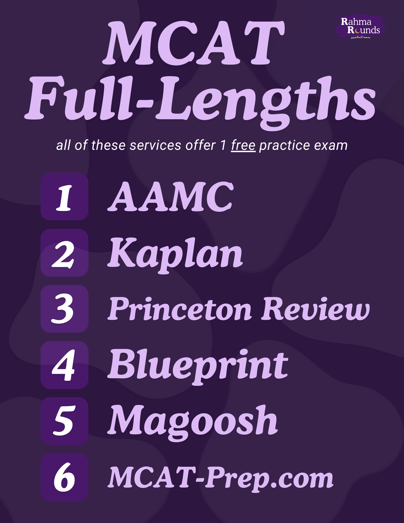 MCAT — Rahma Rounds