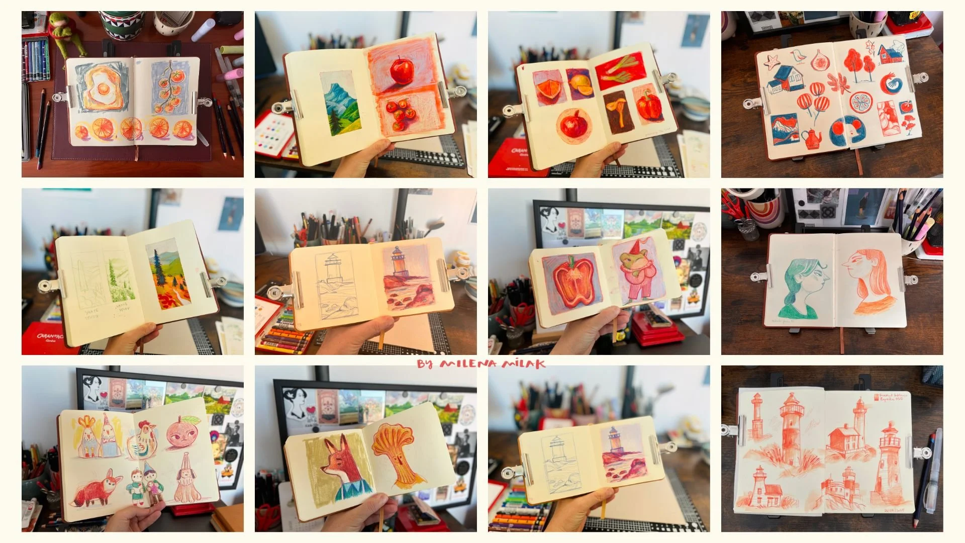 How to make your digital art look like traditional — Milena Milak ...