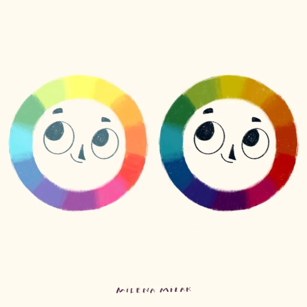 Meaning of color in art — Milena Milak Children Book Illustrator