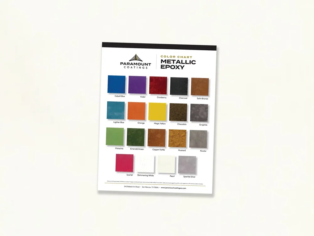 Color Charts — Concrete Pro Supply