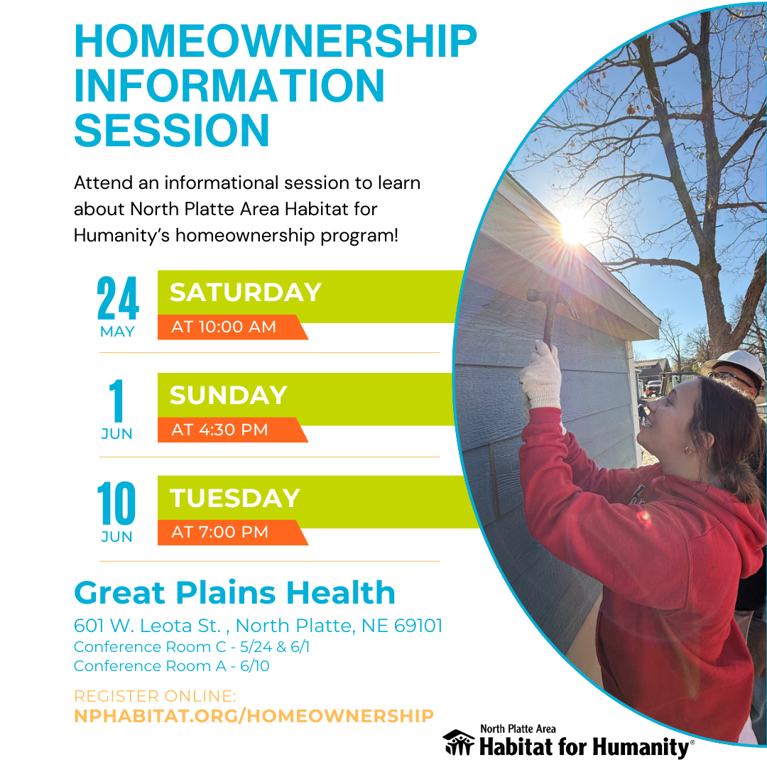 Homeownership — Habitat for Humanity North Platte Area