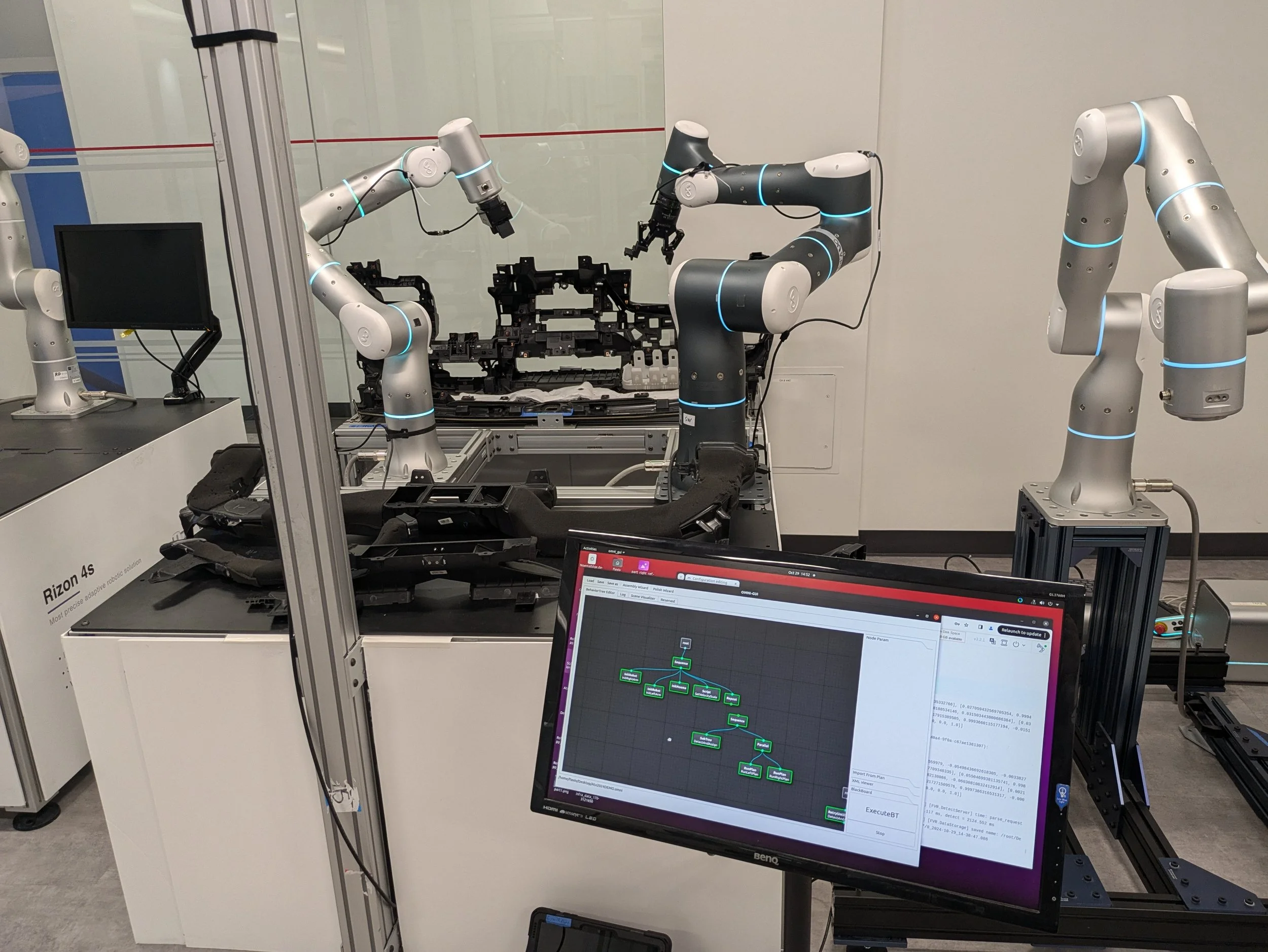 Multi-arm Flexible Component Assembly — Stanford Robotics Center