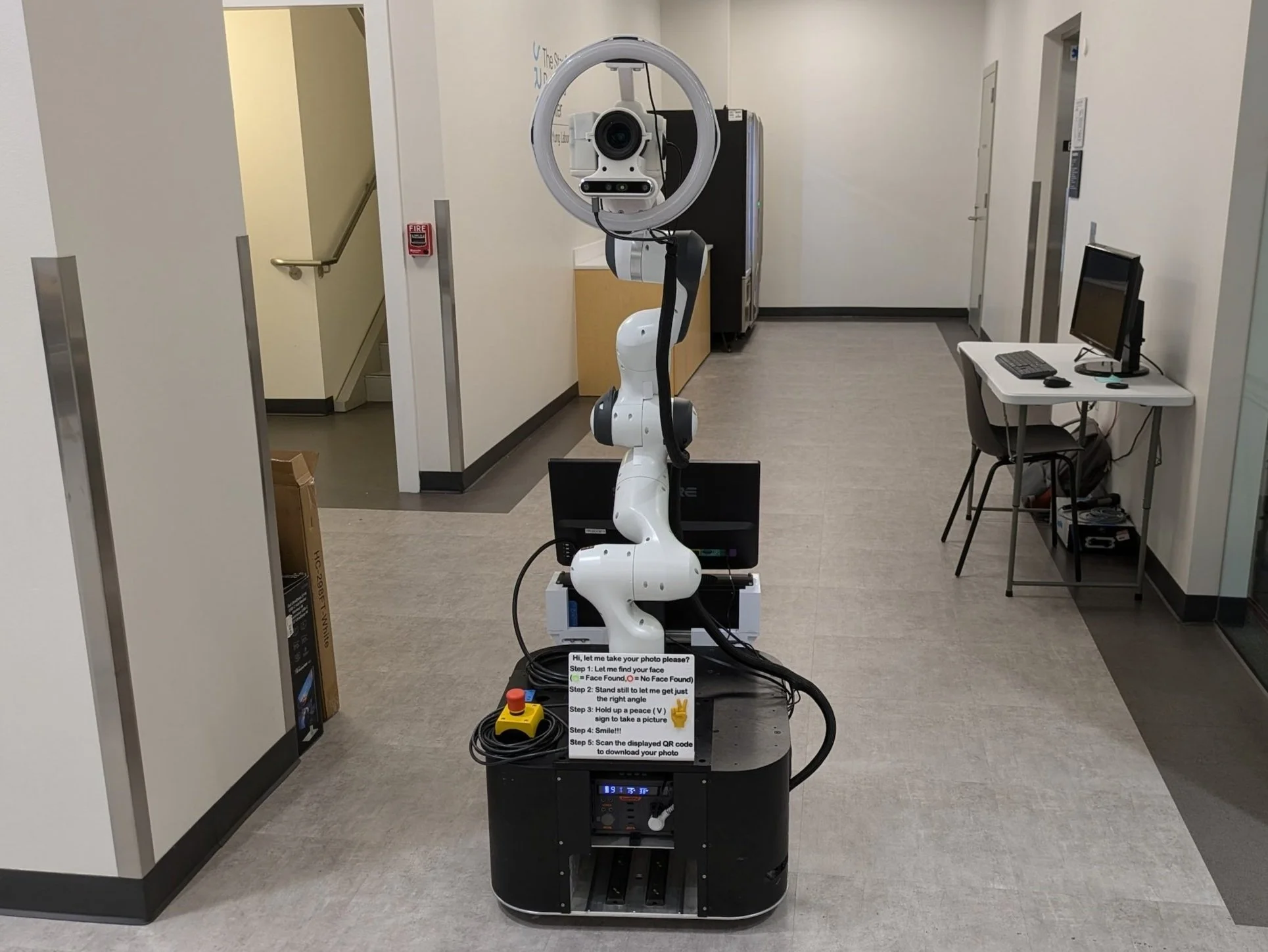 Photo Bot — Stanford Robotics Center