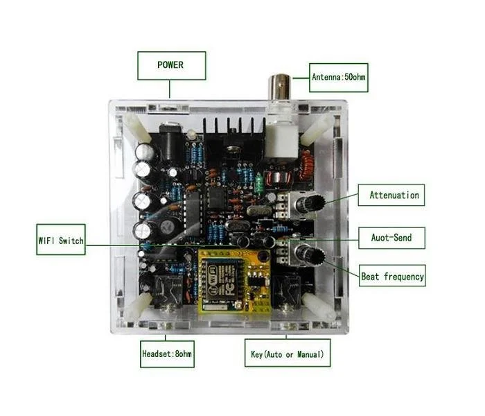 Morse Code Practice Adapter Usb Key Trainer For Vband Cw Key Practice — Build Tinker