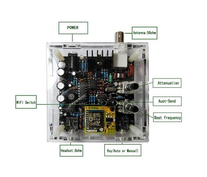 Morse Code Practice Adapter Usb Key Trainer For Vband Cw Key Practice — Build Tinker