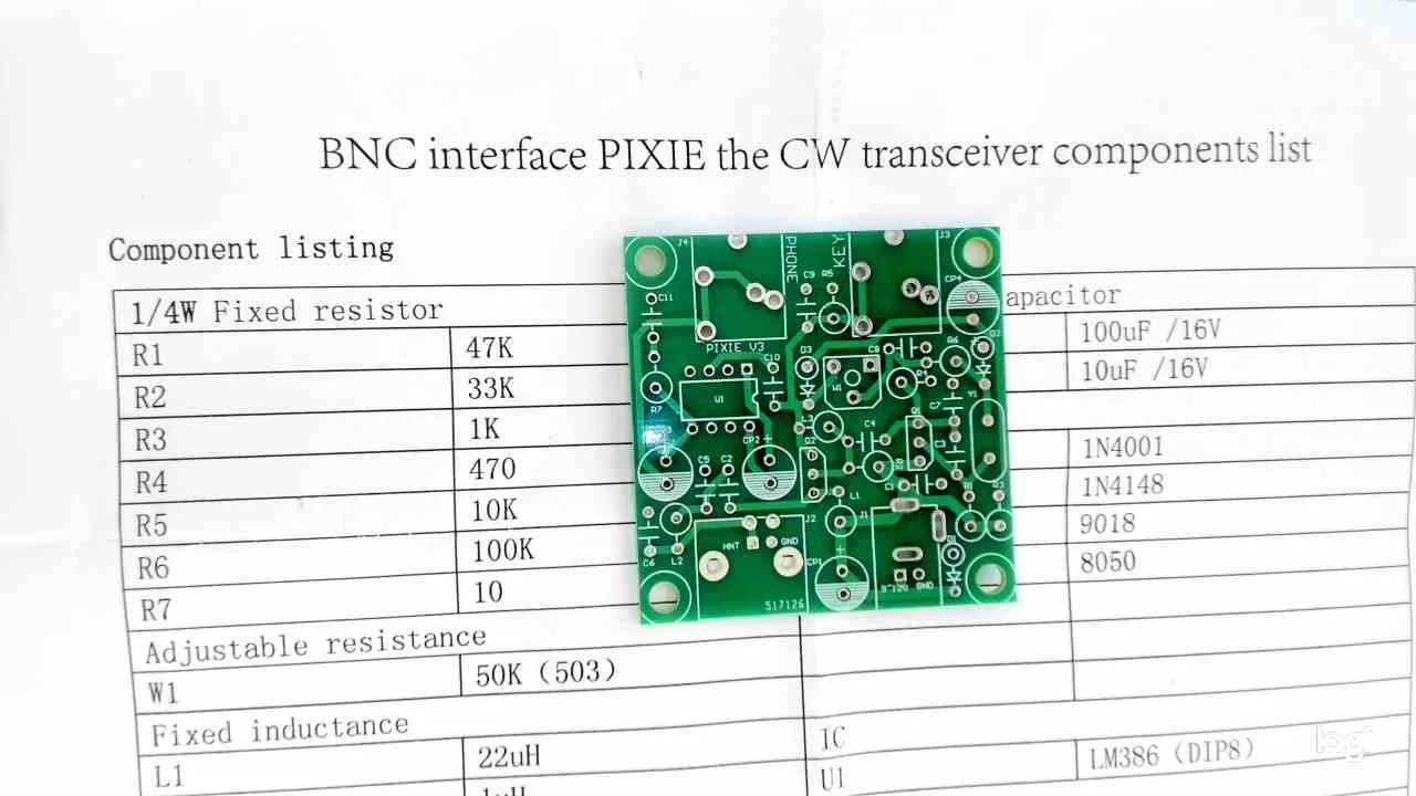 PIXIE Micro-Power Transceiver: Compact, Reliable 40-Meter Ham Radio ...