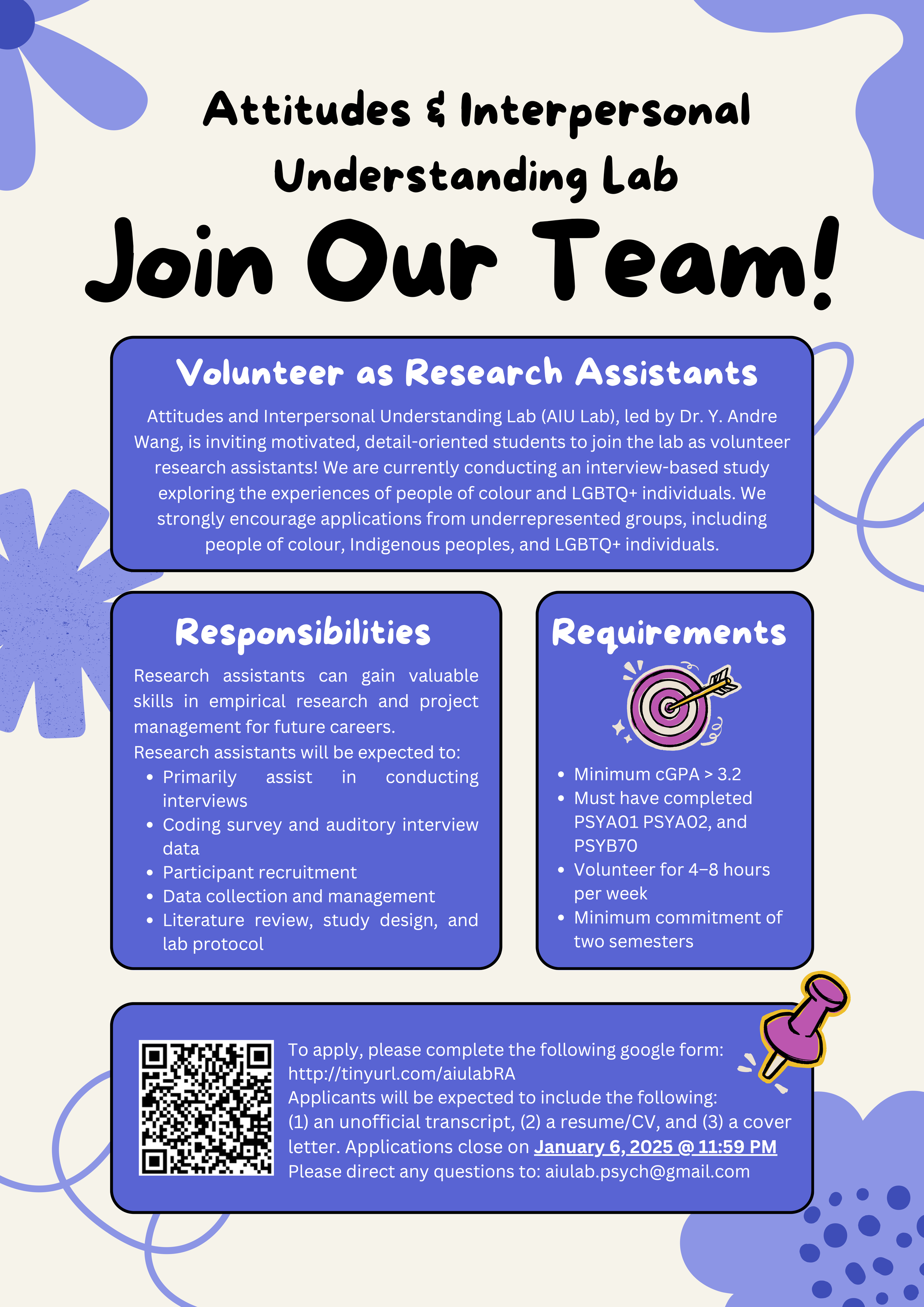 Y. Andre Wang – Join Us — AIU Lab Site