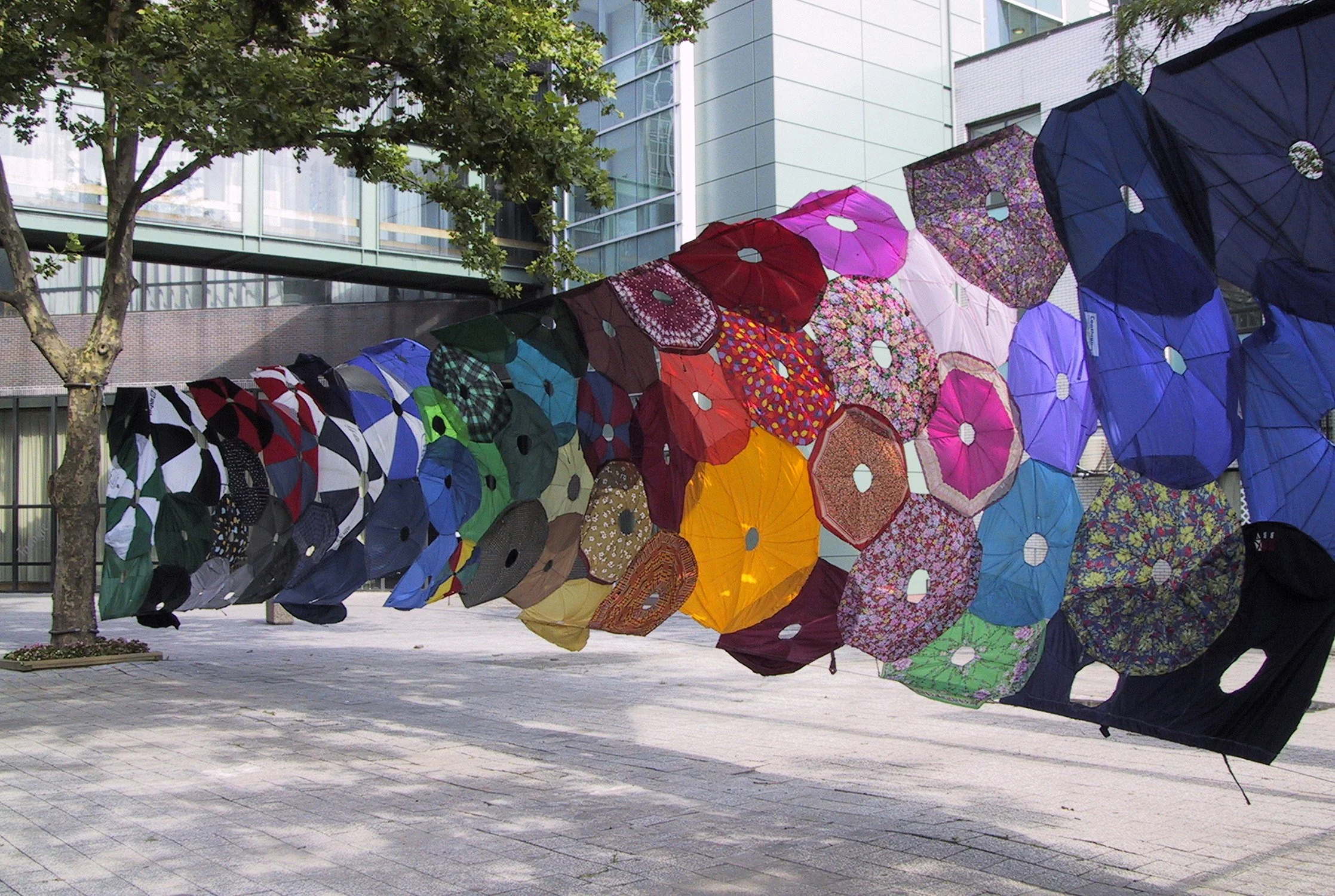 Umbrellas Stripped Bare — Jean Shin