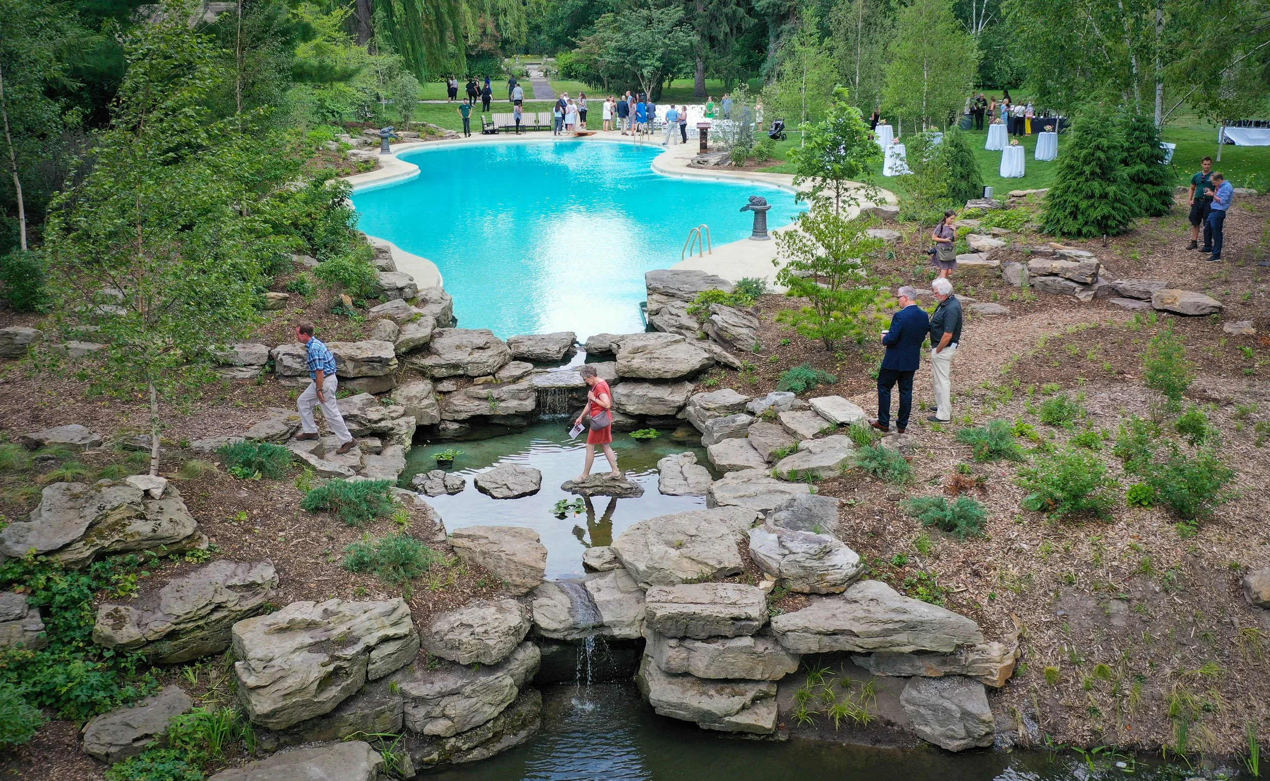 Edsel & Eleanor Ford House - Pool, Lagoon, and Landscape Restoration ...