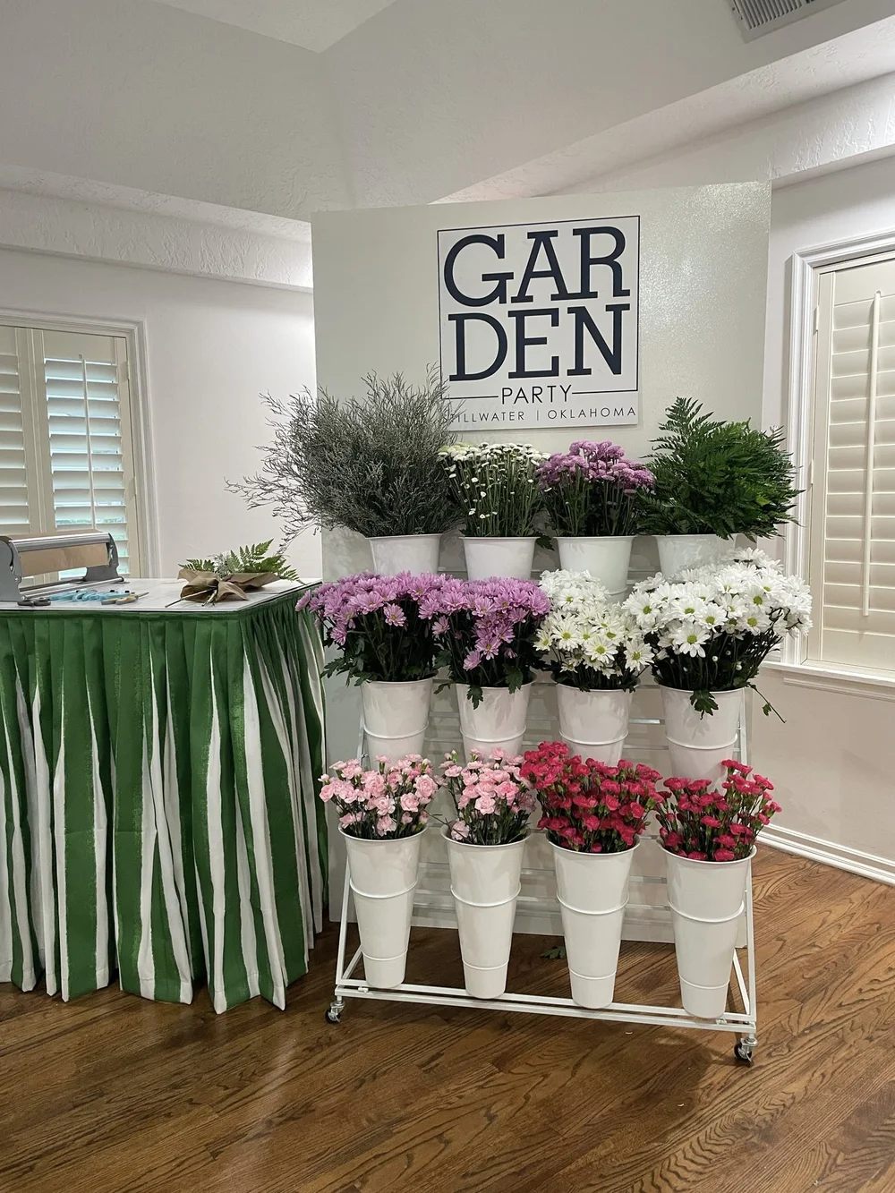 Flower Bar — GARDEN PARTY FLORIST