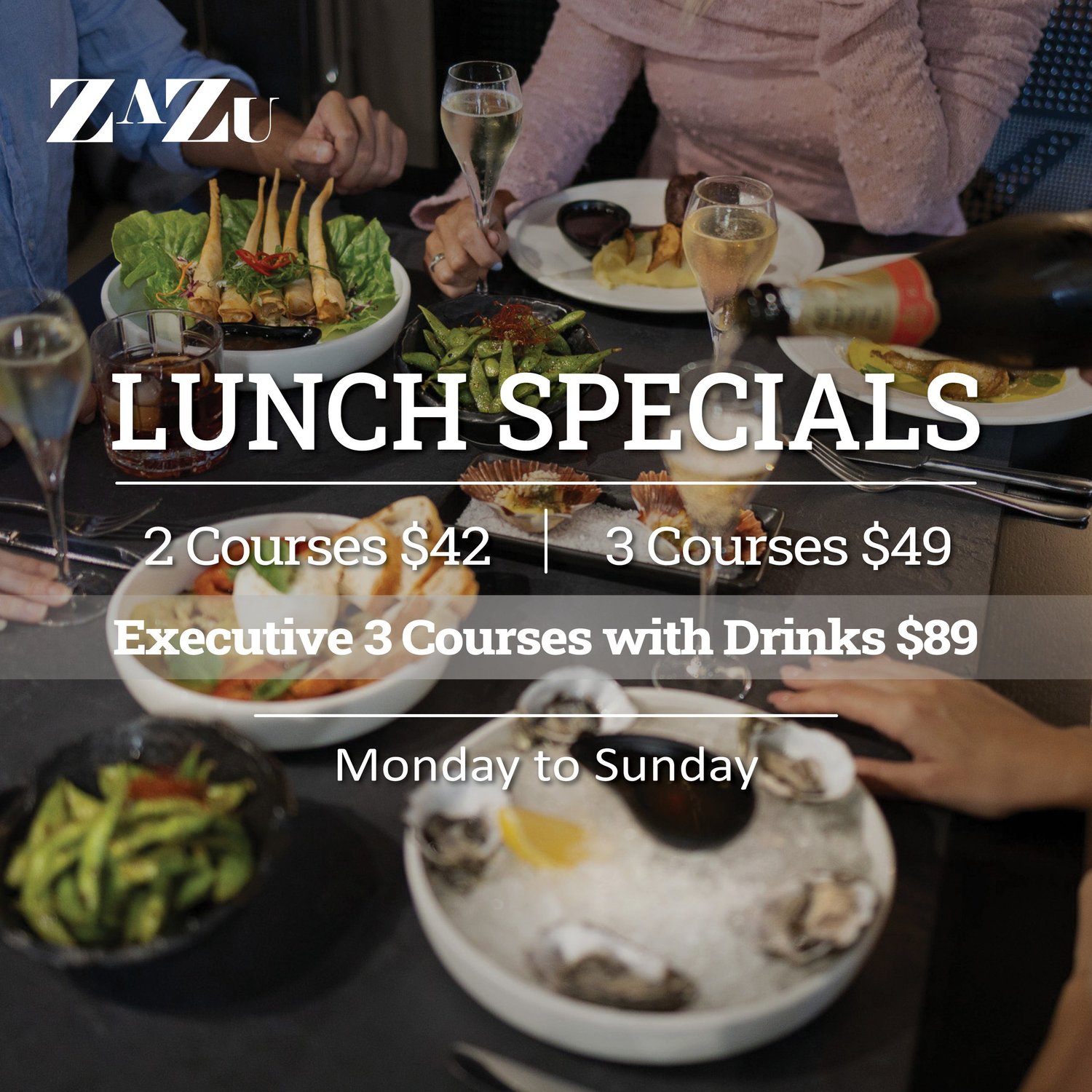 Lunch Special | Discover Affordable Lunch Options Today — Zazu Dining & Bar