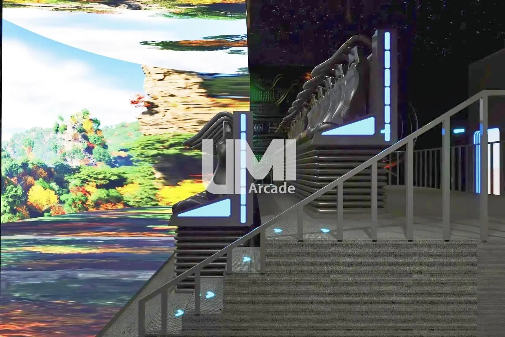 Suspended Cinema — UMI Arcade - China’s Leading Arcade Manufacturer