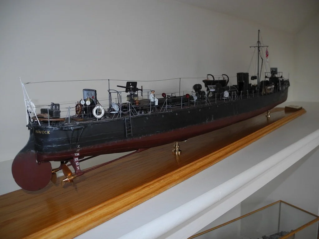 A class Torpedo Boat Destroyer - HMS Havock 1893 — Steve's Ship Models
